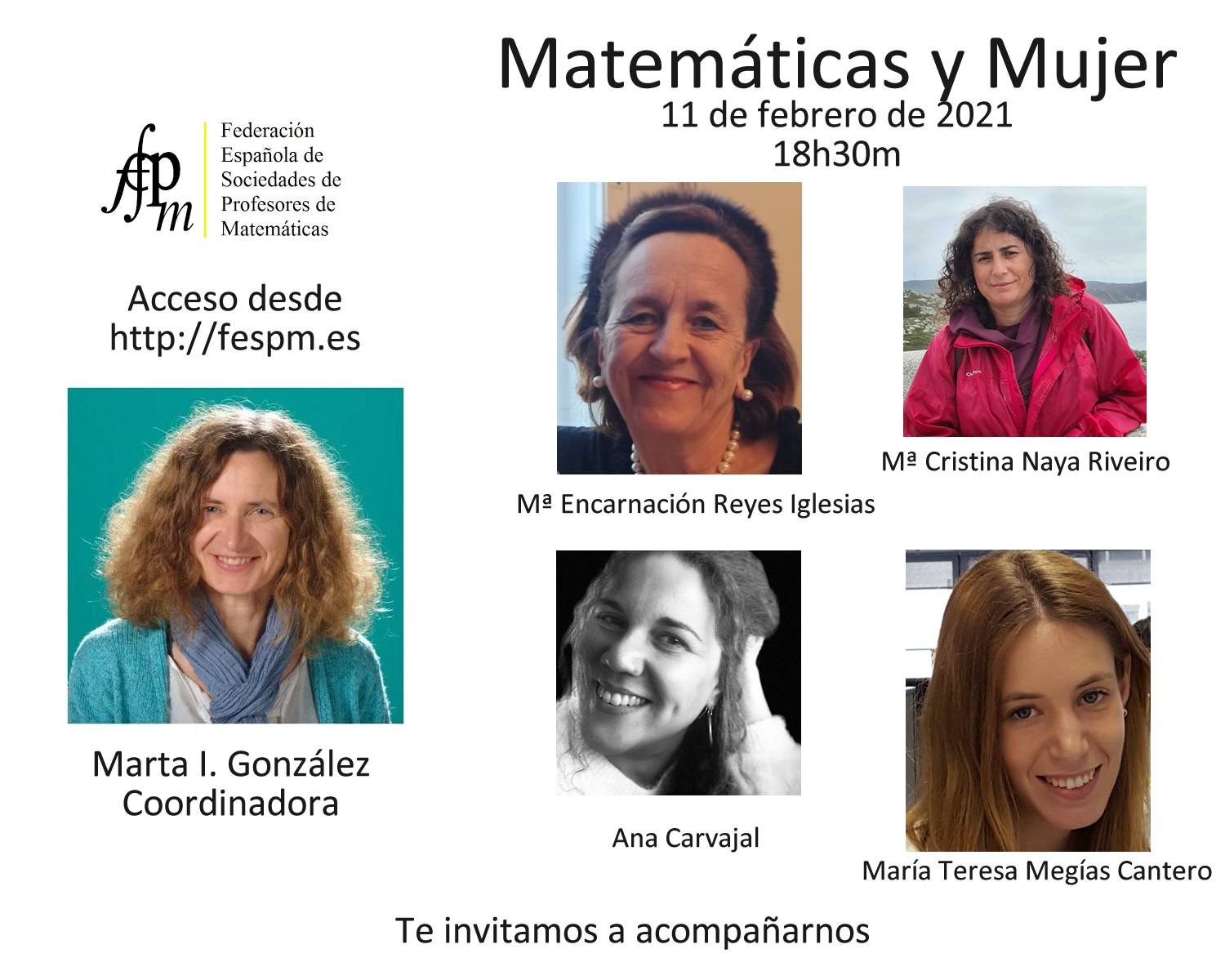 Matemáticas y mujer – FESPM